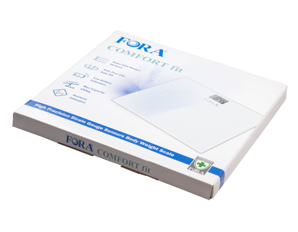 Osobní váha Fora COMFORT fit - Pomůcky pro diabetiky - MTE